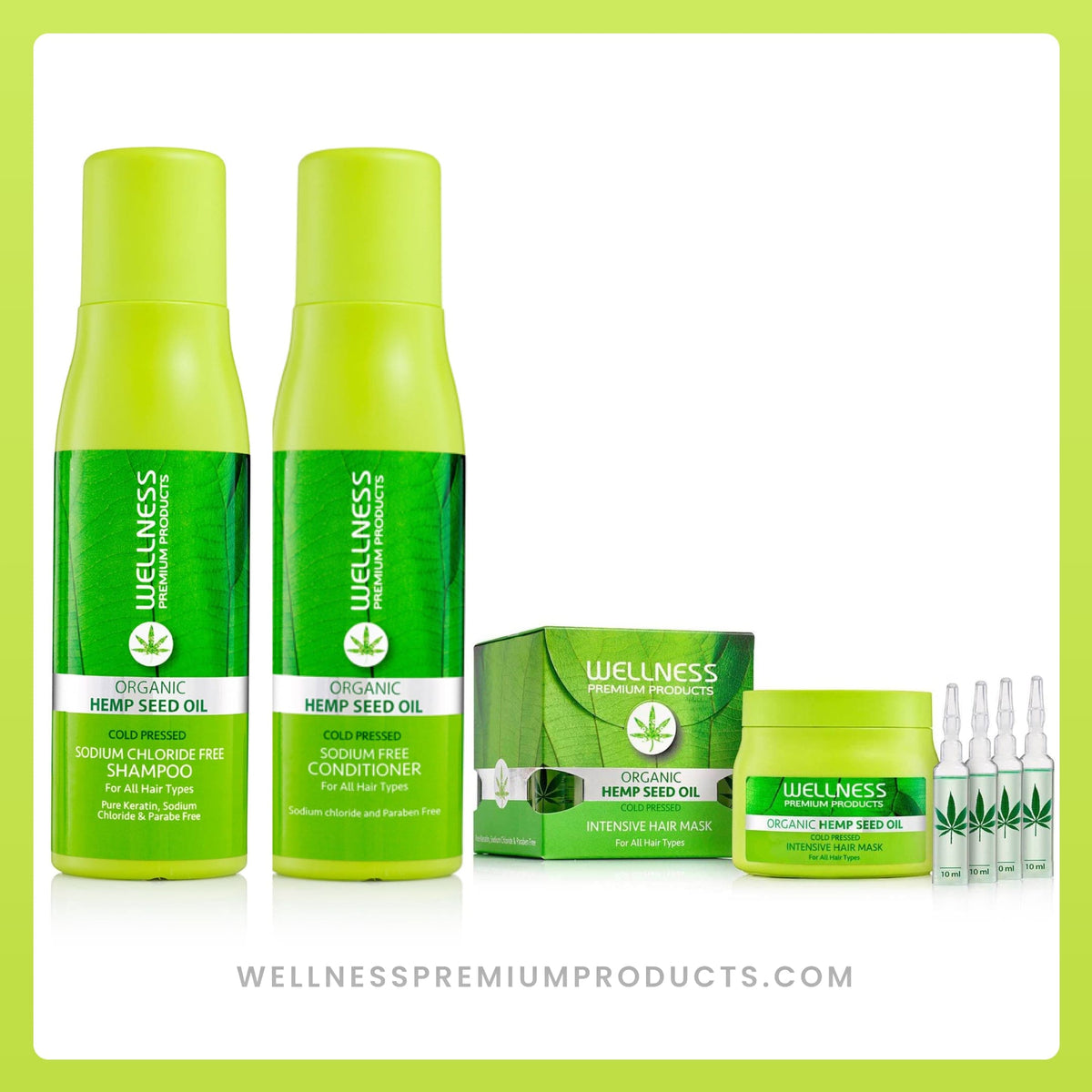 Intensive Bundle: Shampoo, Conditioner, and Hair Mask – Wellness ...